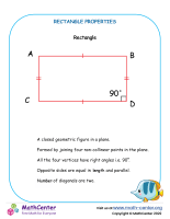 2D Shapes Properties Learning Pages | Math activities
