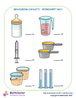 Measuring Volume Fifth Grade Worksheets | Math activities
