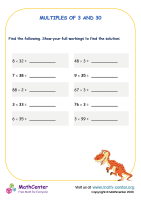Multiplication Third Grade Worksheets | Math activities