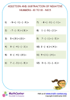 Addition Sixth Grade Worksheets | Math activities