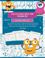 Area and Perimeter Fourth Grade | Math activities