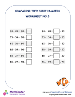 First Grade Worksheets: Mixed Addition and Subtraction | Math Center