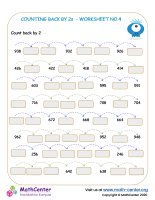 Counting Three-digit Numbers Third Grade | Math activities