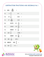 Fractions Fourth Grade | Math activities