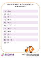 Third Grade Worksheets: Single-digit Divisors | Math Center