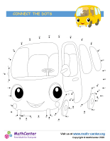 Kindergarten Coloring Activities: Connect The Dots | Math Center