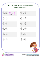 Multiplying and Dividing Fractions Worksheets | Math activities
