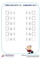 Fifth Grade Worksheets: Multiplying Fractions | Math Center