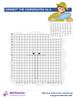 Connect The Coordinates No.8 | Games | Math Center