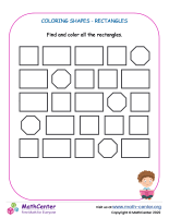 Rectangles Kindergarten Worksheets | Math activities