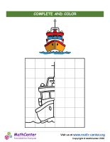 Symmetry Coloring Activities | Math activities