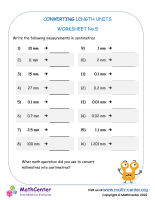 Fifth Grade Worksheets: Converting Weight | Math Center