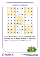 Sudoku No.1 | Games | Math Center