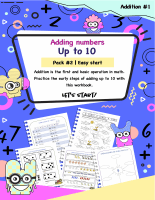 Single-digit Addition Kindergarten | Math activities