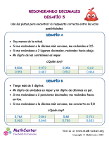Redondear Decimales Interactivo | Actividades de matemáticas