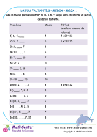 Estadística Sexto Grado | Actividades de matemáticas