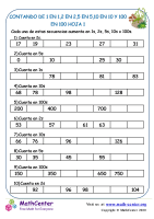 Contar Hasta 1000 Segundo Grado Interactivo | Actividades de matemáticas
