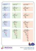 División Quinto Grado | Actividades de matemáticas