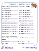 Aprende los conceptos básicos de las fracciones | Libros de trabajo ...
