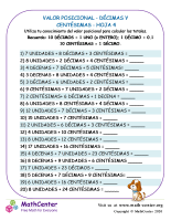 Valor Posicional Interactivo | Actividades de matemáticas