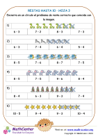 Resta Primer Grado | Actividades de matemáticas