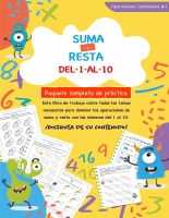 Sumas y Restas Primer Grado | Actividades de matemáticas