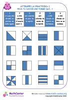 Comparer des fractions CE2 | Activités mathématiques