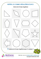 Formes en 2D CM2 Fiches de travail | Activités mathématiques