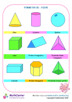 Identifier les formes en 3D | Activités mathématiques