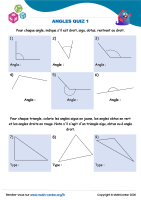 Classer les angles | Activités mathématiques