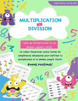 Multiplication et division mixtes CE2 | Activités mathématiques