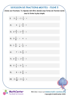 Multiplier et diviser des fractions | Activités mathématiques
