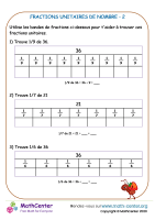 Les fractions en tant que partie du tout | Activités mathématiques