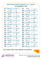 Multiplication Interactif | Activités mathématiques
