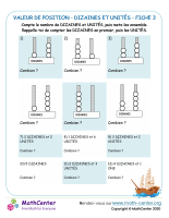 Valeur de position Fiches de travail | Activités mathématiques
