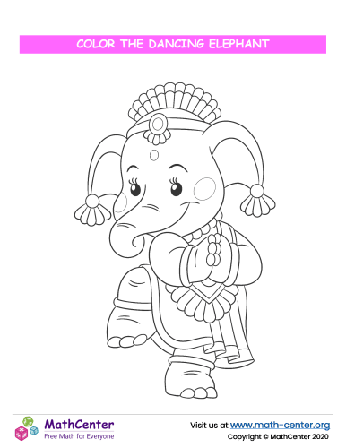 Pre-Kindergarten Coloring Activities: Animals Coloring Pages | Math Center