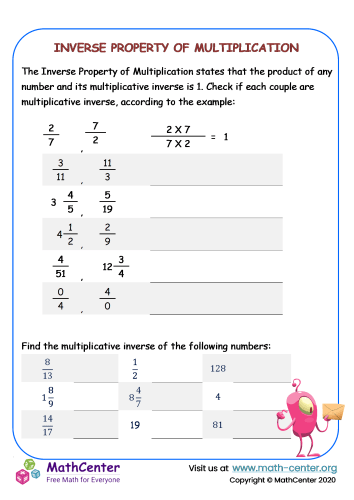 Sixth Grade Worksheets: Multiplying Fractions | Math Center