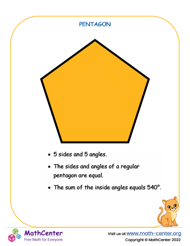 Pentagon | Learning Pages | Math Center