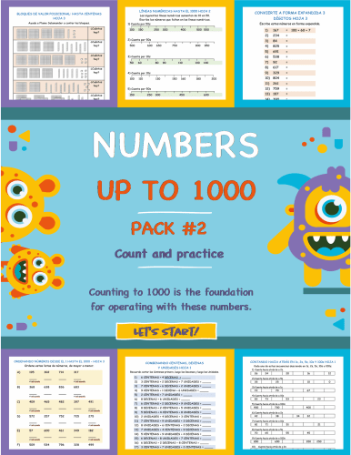 Numbers up to 1000 - Counting and ordering | Workbooks | Math Center