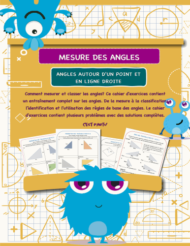 Mesure des angles - angles autour d'un point et en ligne droite ...