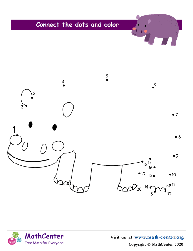 Pre-Kindergarten Coloring Activities: Numbers 11-20 | Math Center