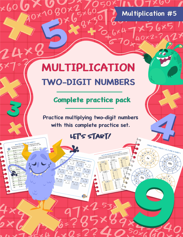 Fourth Grade Workbooks: Multiplication Table | Math Center