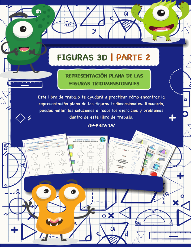Segundo Grado Libros de trabajo: Identificar Cuerpos Geométricos | Math ...