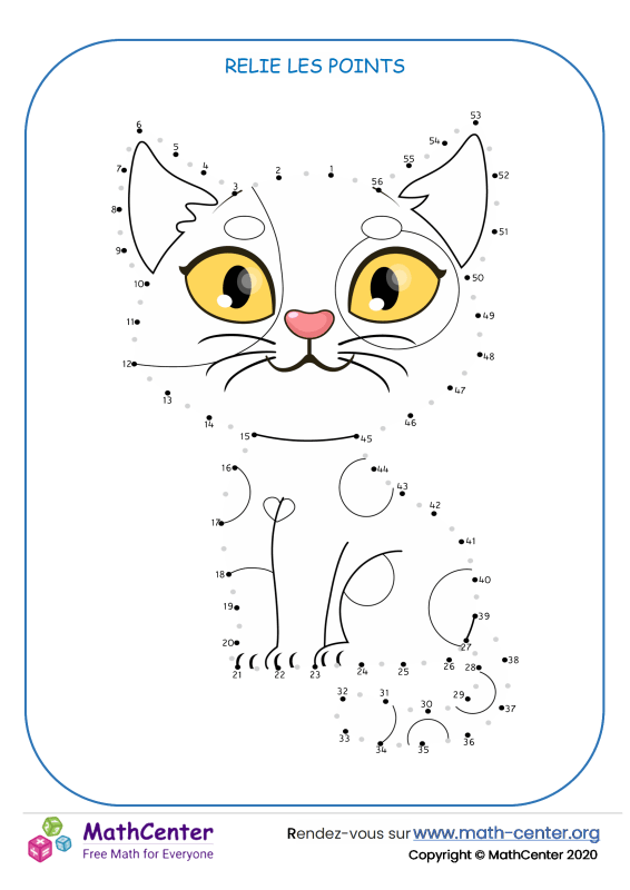 CP Activités de coloriage: Relie les points | Math Center