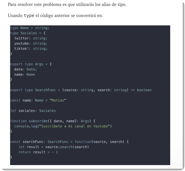 Fundamentos de Typescript
