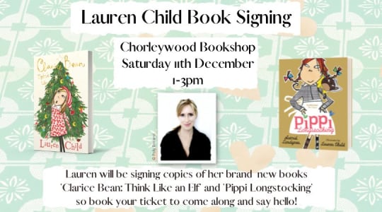 Lauren Child Book Signing - Chorleywood Booksho...