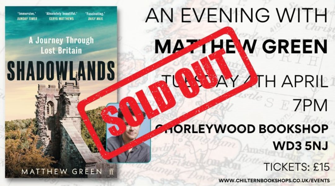 An evening with Matthew Green | Chorleywood Bookshop | MatterPay