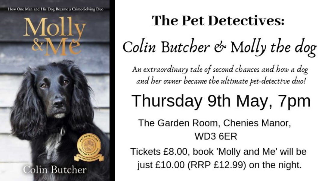 The Pet Detectives: Colin Butcher & Molly the c... | Chorleywood ...