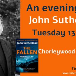 An evening with John Sutherland | Chorleywood Bookshop | MatterPay
