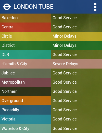 GitHub - swimpool/london-tube: Chameleon Launcher widget showing the ...